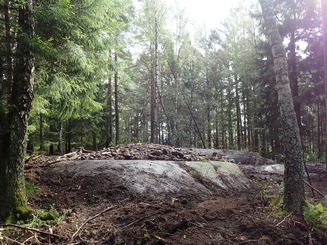 Stensättningen som dolde en fallos | Arkeologerna