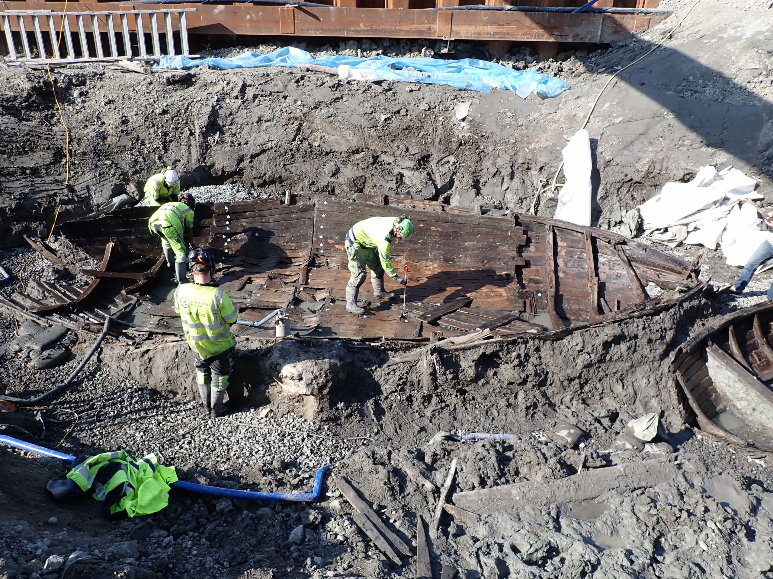 Fler vrak i gamla masthamnen | Arkeologerna
