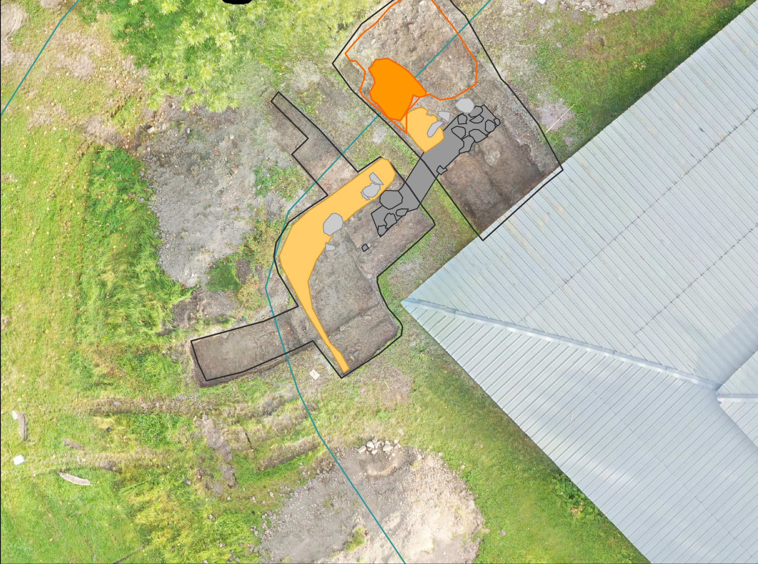 Borgen hade en befästningsmur! | Arkeologerna