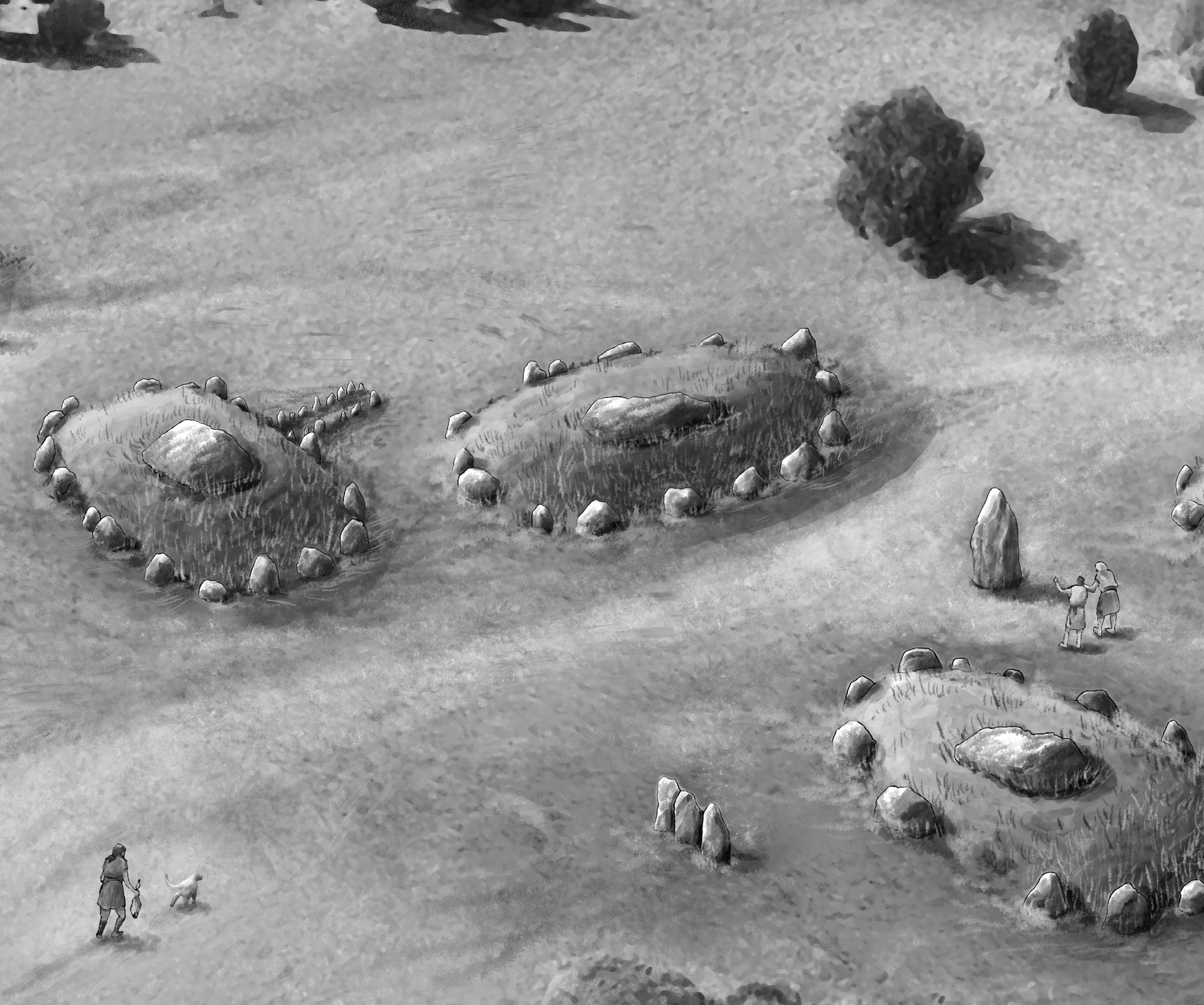 Megaliter, menhirer och bebyggelse | Arkeologerna